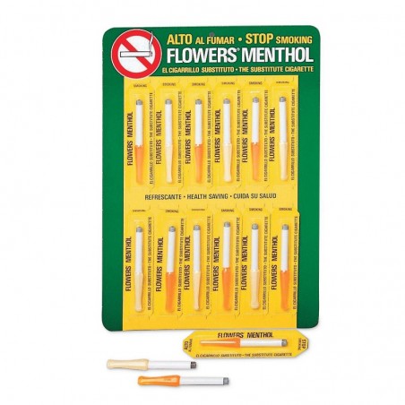CIGARRILLO MENTOL FLOWERS 2 PIEZAS 1 UNIDAD