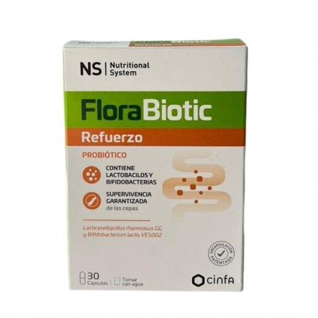 FLORABIOTIC REFUERZO 30 CAPSULAS